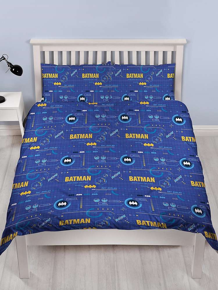 Kids 3 Piece Batman Comforter Set (3/4) - MK Bed Linen